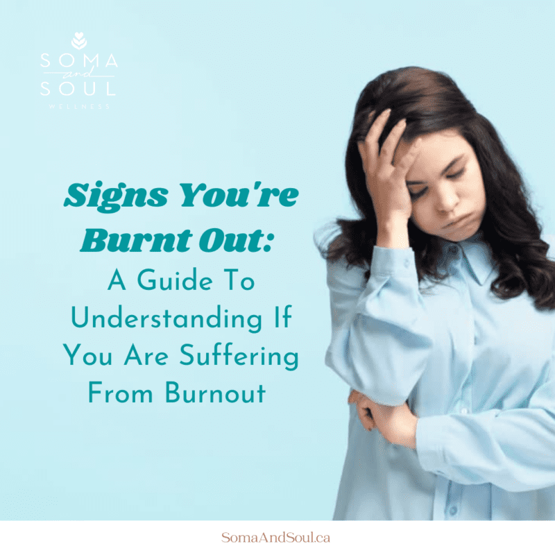 Signs You're Burnt Out