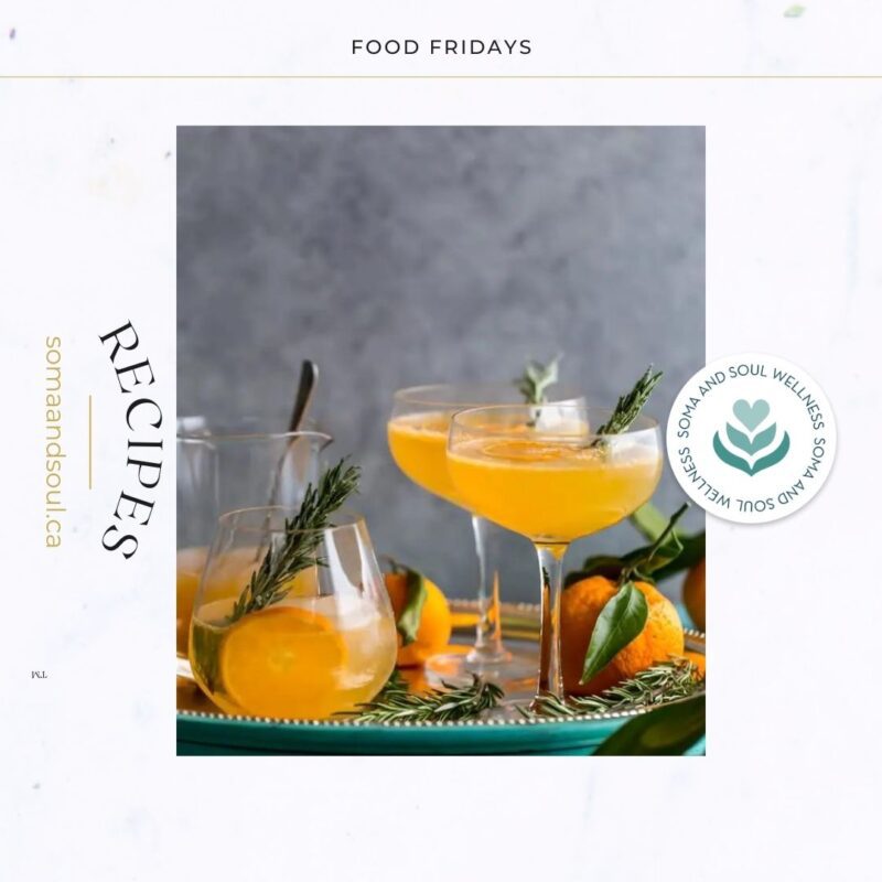 Sparkling Blood Orange Mocktail