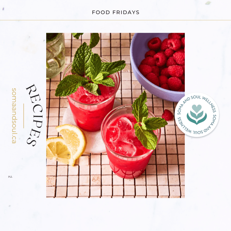 5 Minute Raspberry Lemonade Refresher